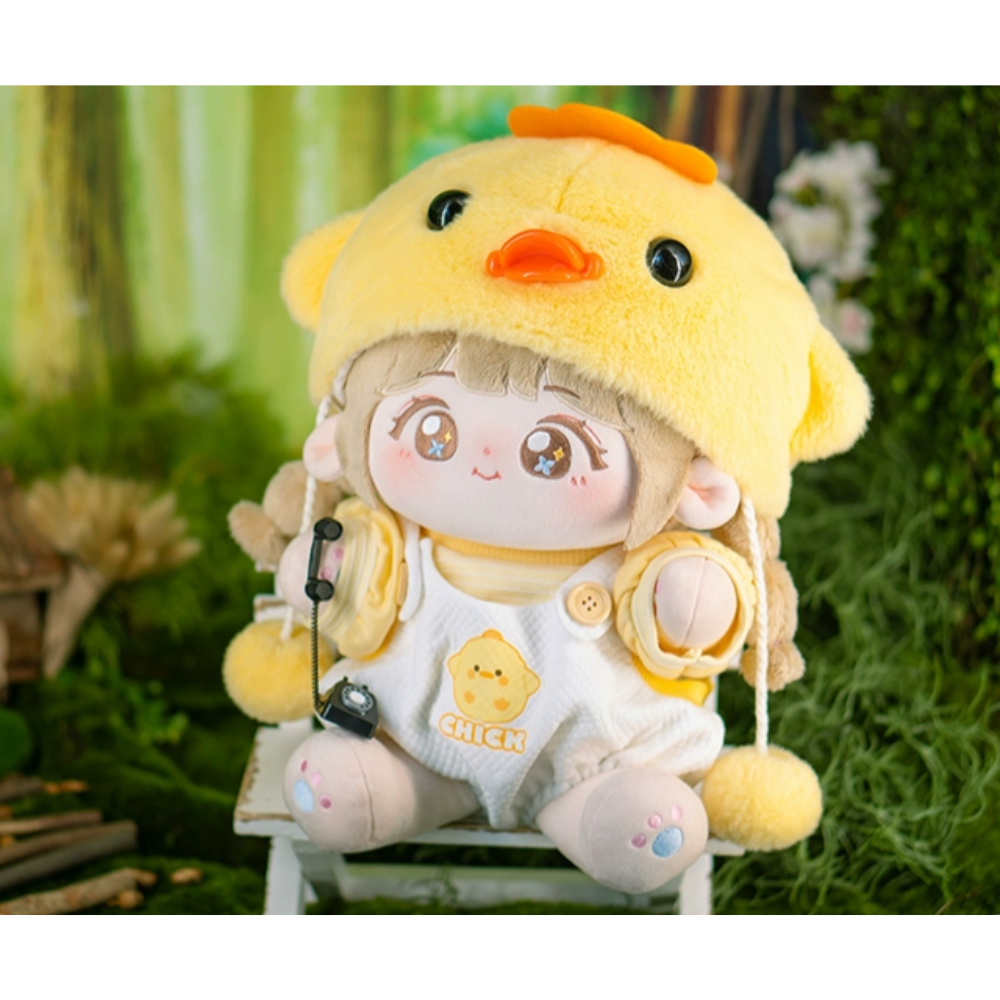 Uni Plush Doll Original 20cm Cotton Doll Clothes, Chick and Cat cotton ...