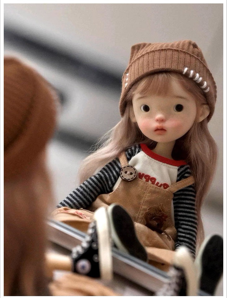 BJD Blue Bean- U1239 Adorable Xiao Bu, SD doll, BJD blank body, resin ...