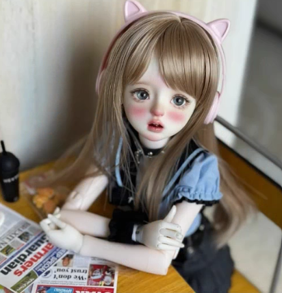 BJD Saki - Official Female Doll Full Set | Authentic BJD Base Model wi ...