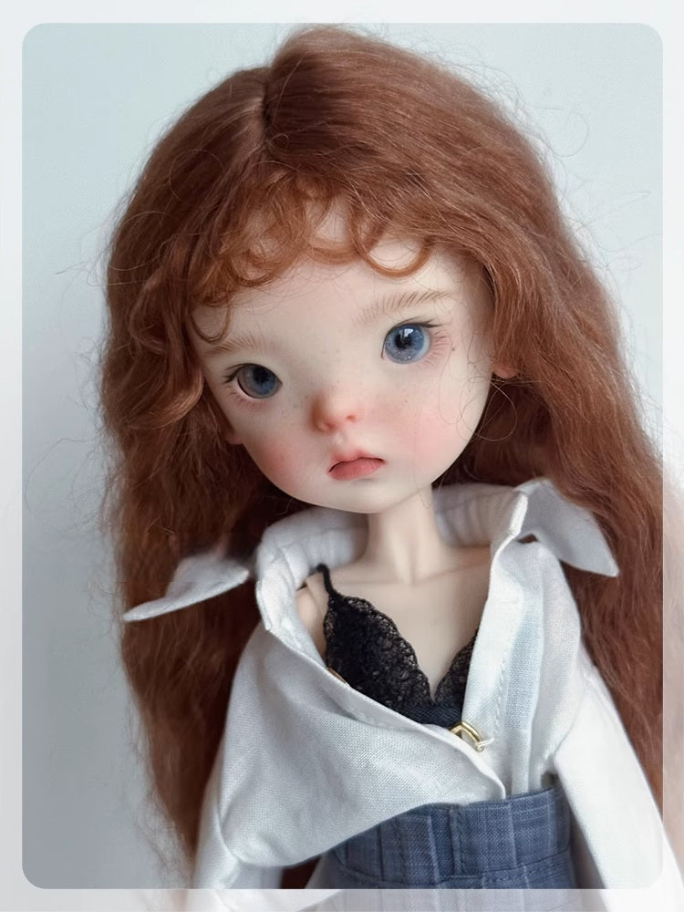 BJD Blue Bean- U1236 Adorable Xiao Bu, special body, SD doll, BJD blan ...