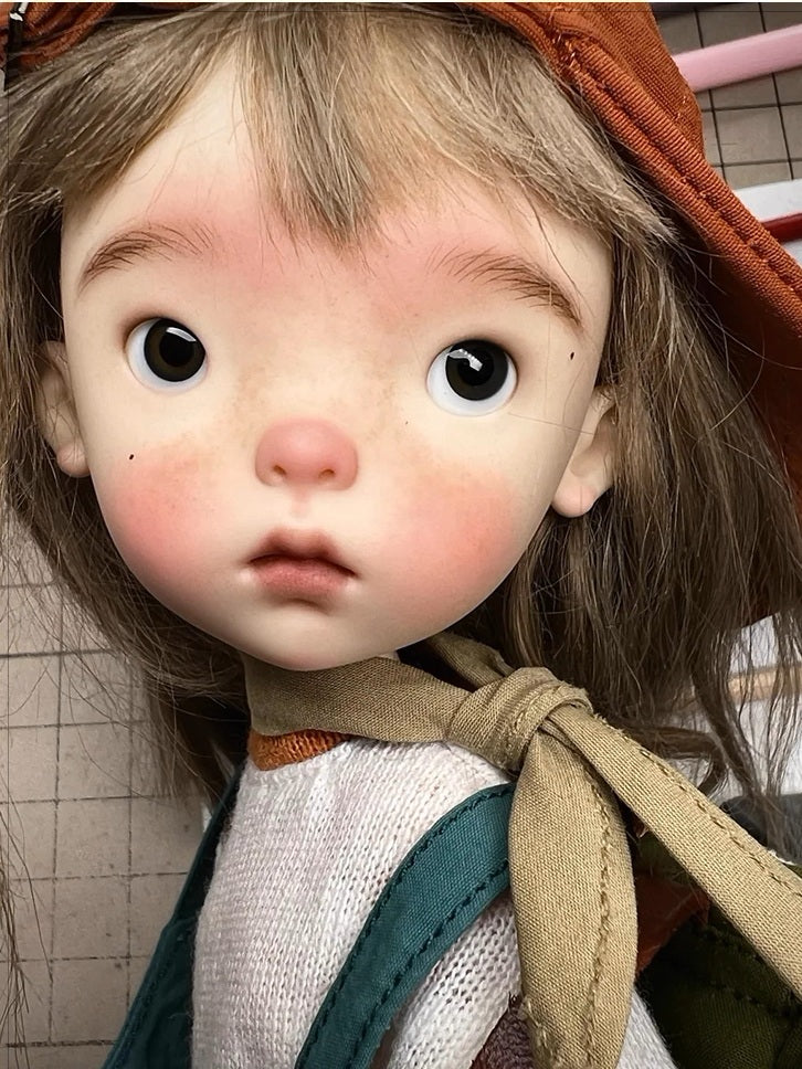 BJD Blue Bean- U1237 Adorable Xiao Bu, special body, SD doll, BJD blan ...