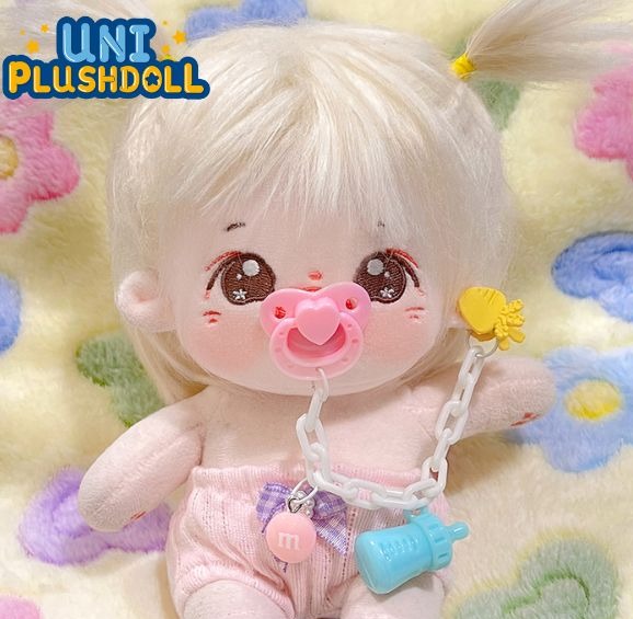 Uni Plush Doll Cute Pacifier 20cm Plush Cotton Doll Clothes – Uniplushdoll